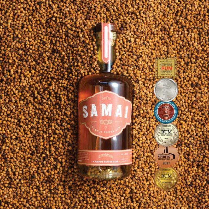 Samai Kampot Pepper rum – SAMAI – Kampotský rum